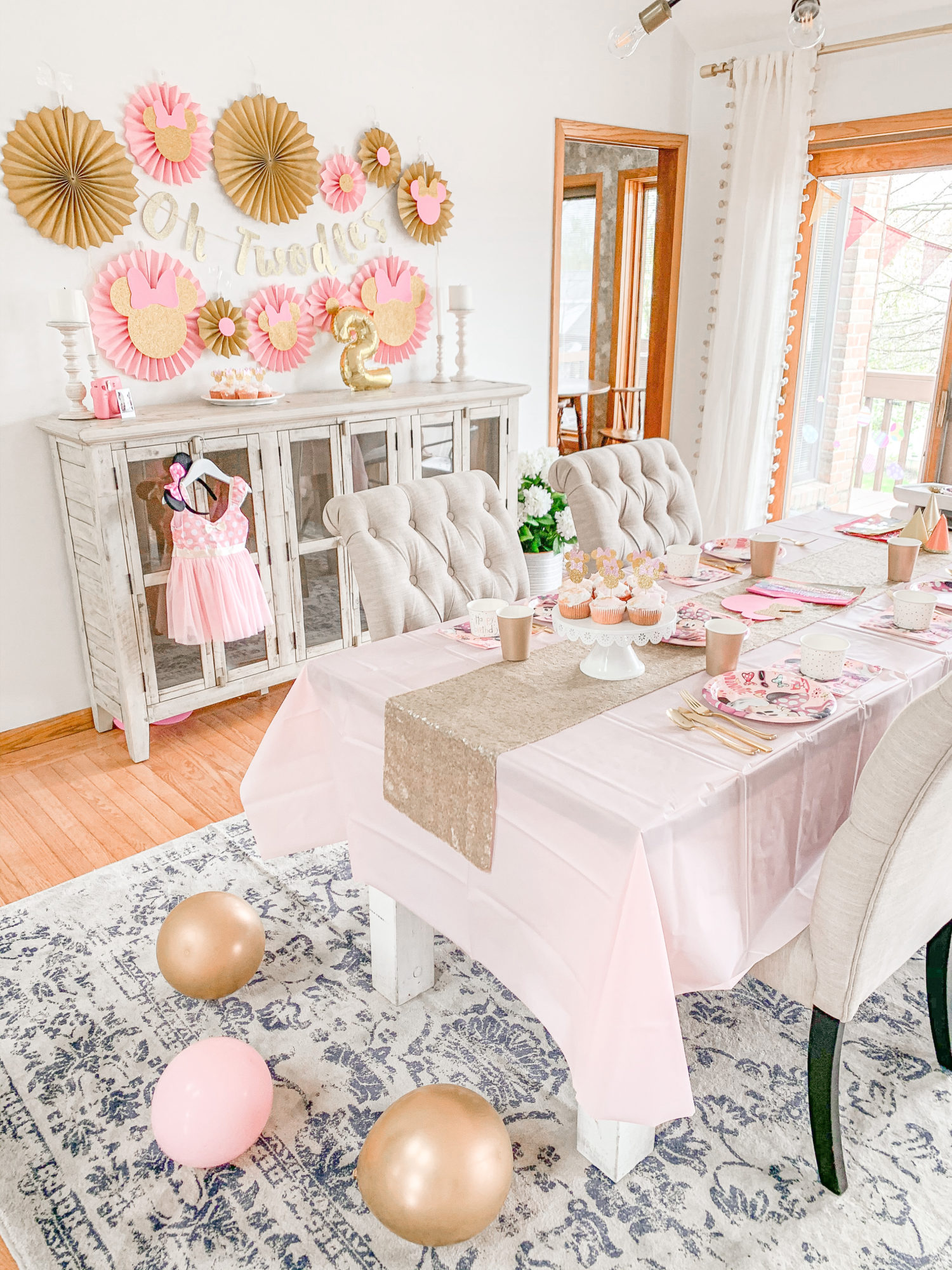 Ellie’s Minnie Mouse Birthday Party - amanda party + home