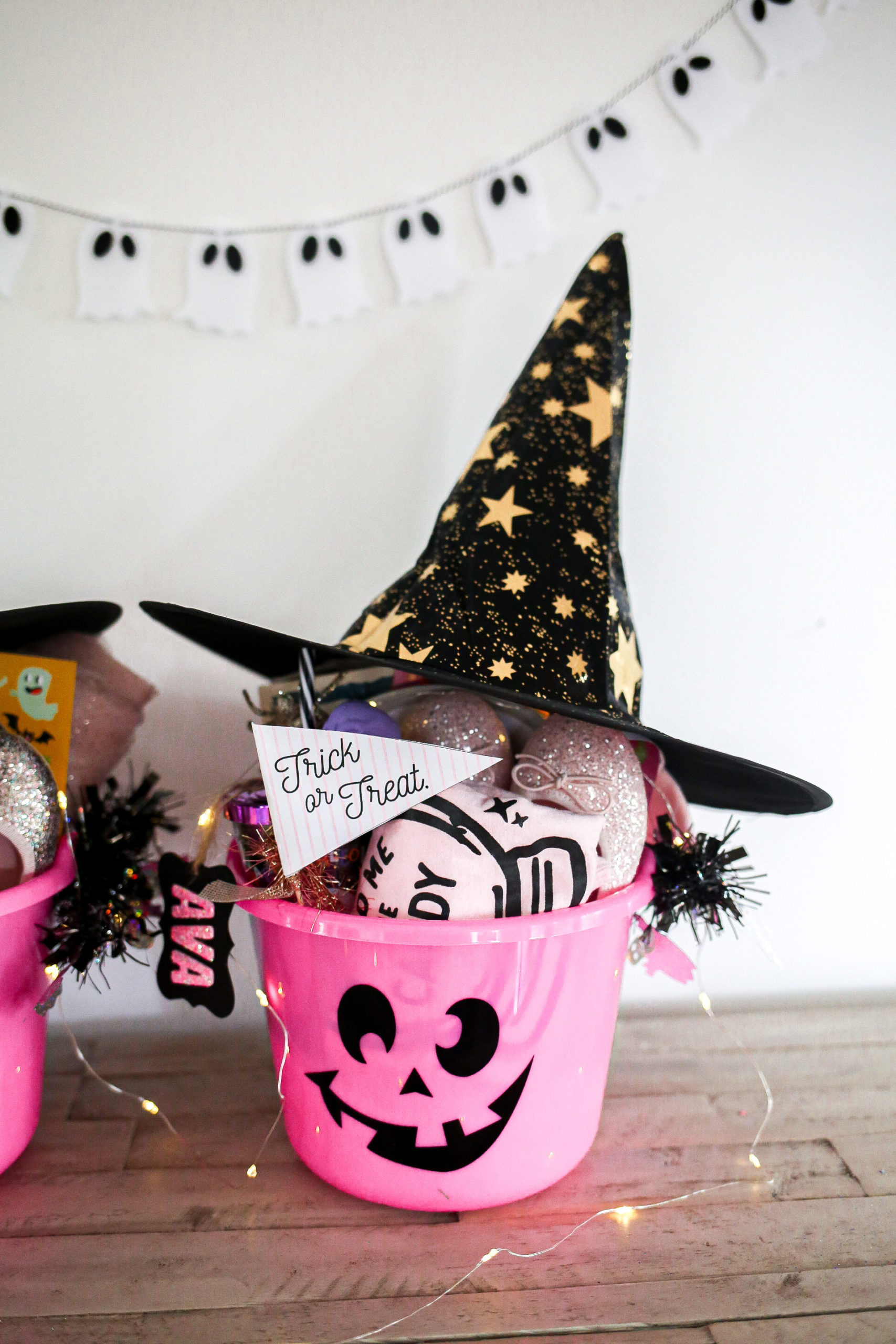 How to Make a Boo Basket for Halloween - amanda party + home