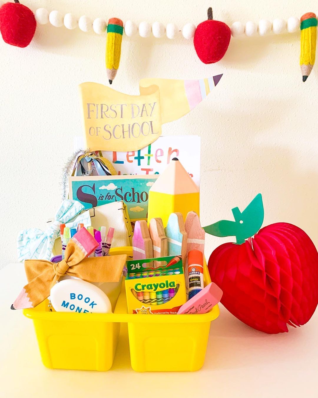 Adorable Back to School Baskets! - amanda party + home