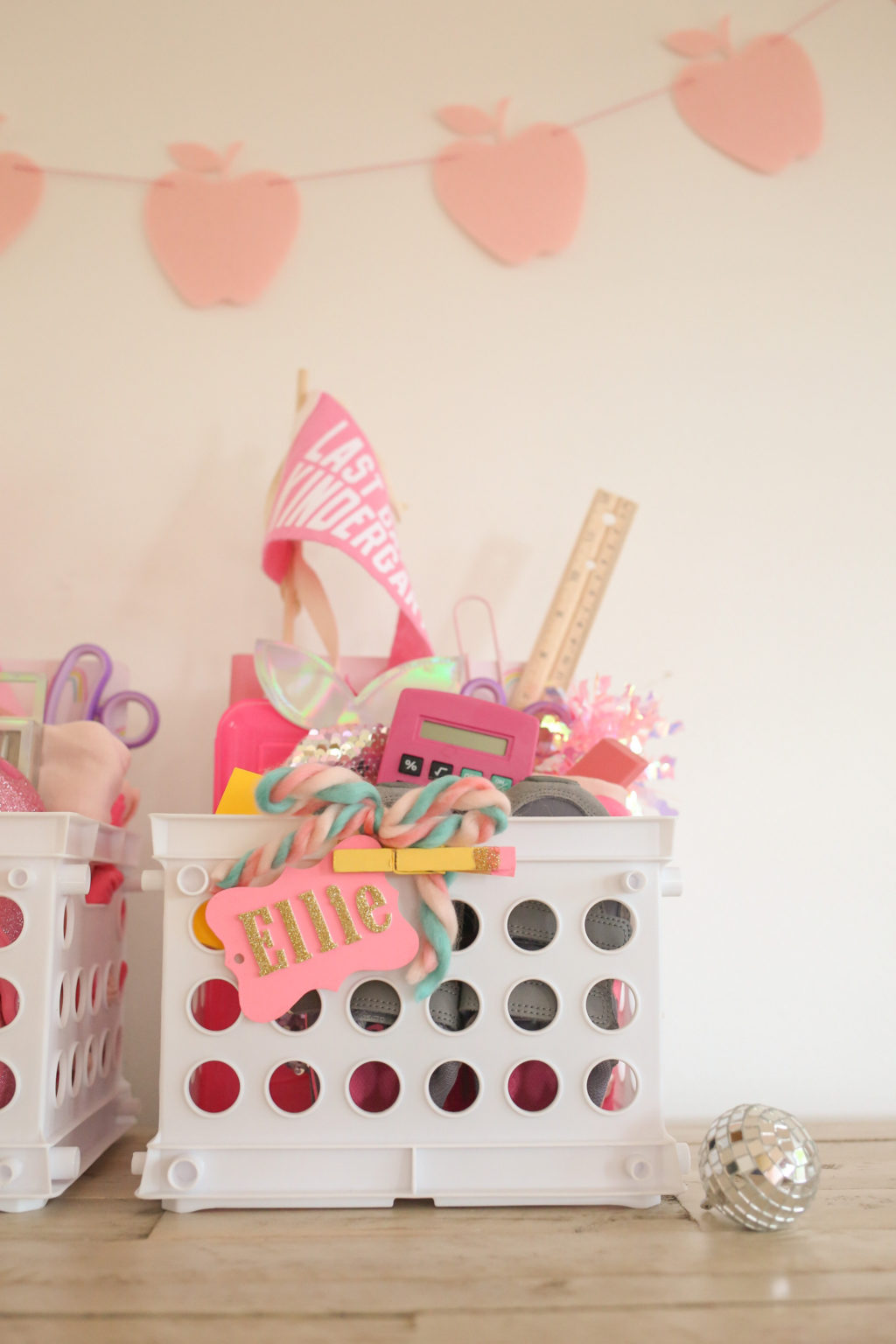 How to Make Back to School Baskets - amanda party + home