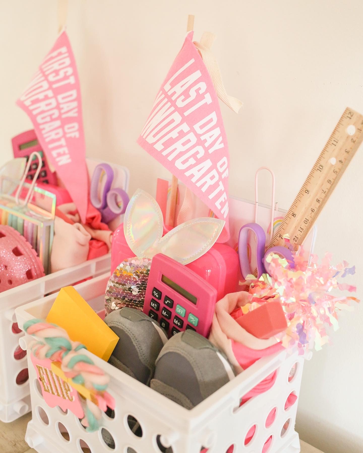 How to Make Back to School Baskets - amanda party + home