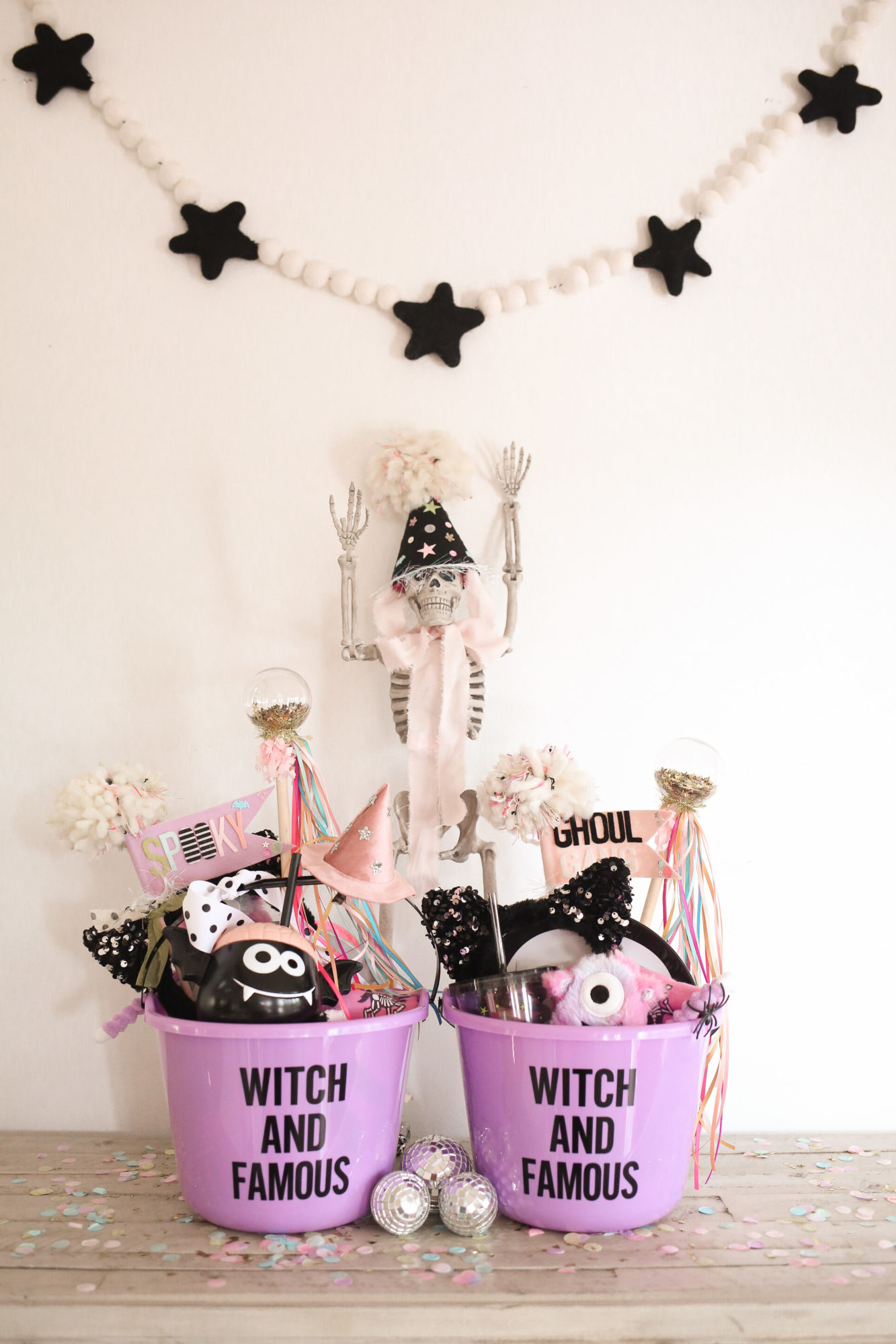 Halloween Boo Baskets - amanda party + home