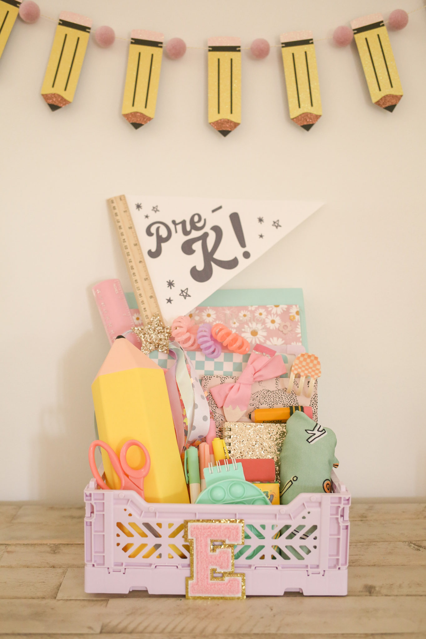 Back to School Baskets - amanda party + home