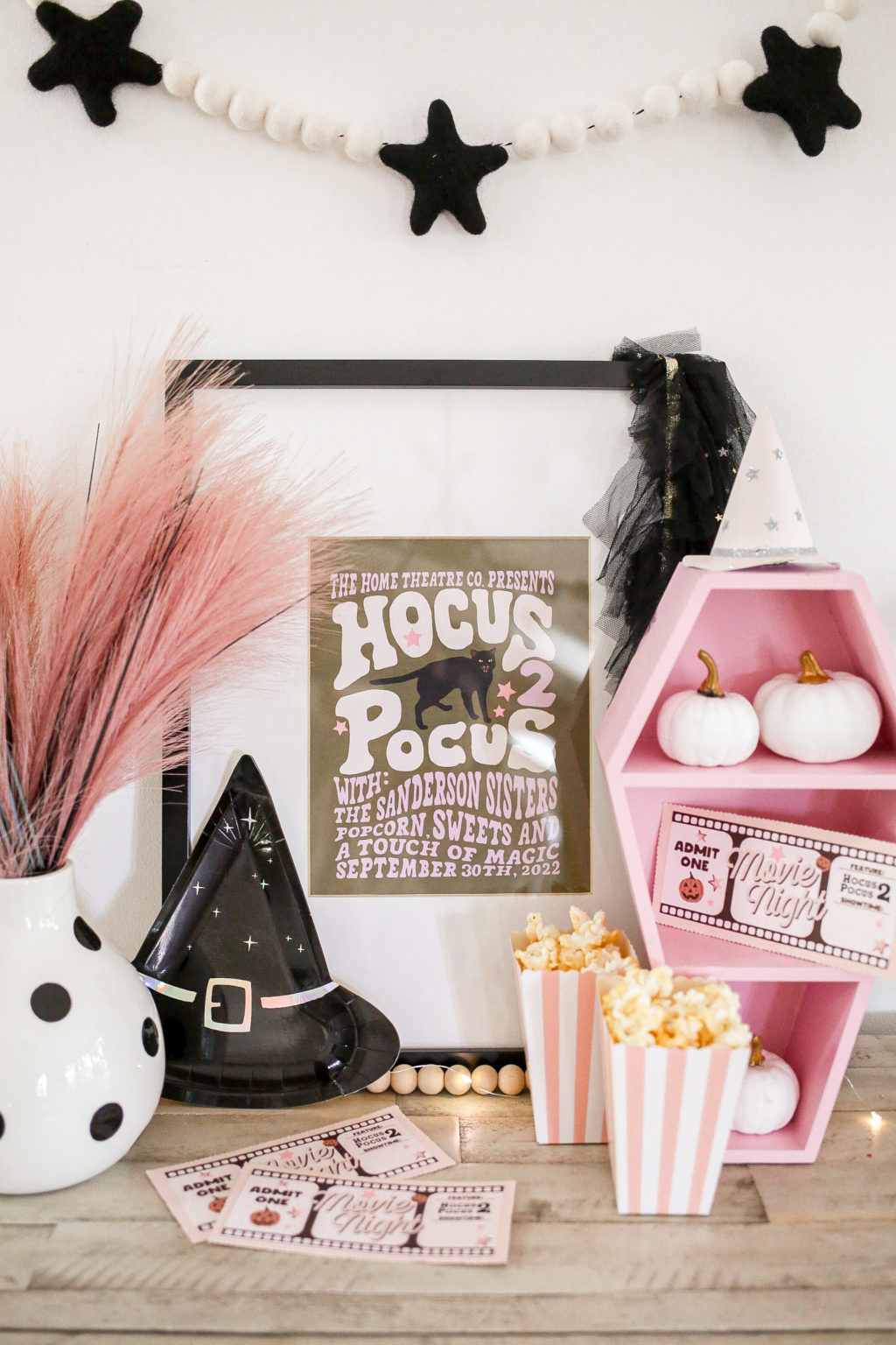 hocus pocus movie night - amanda party + home