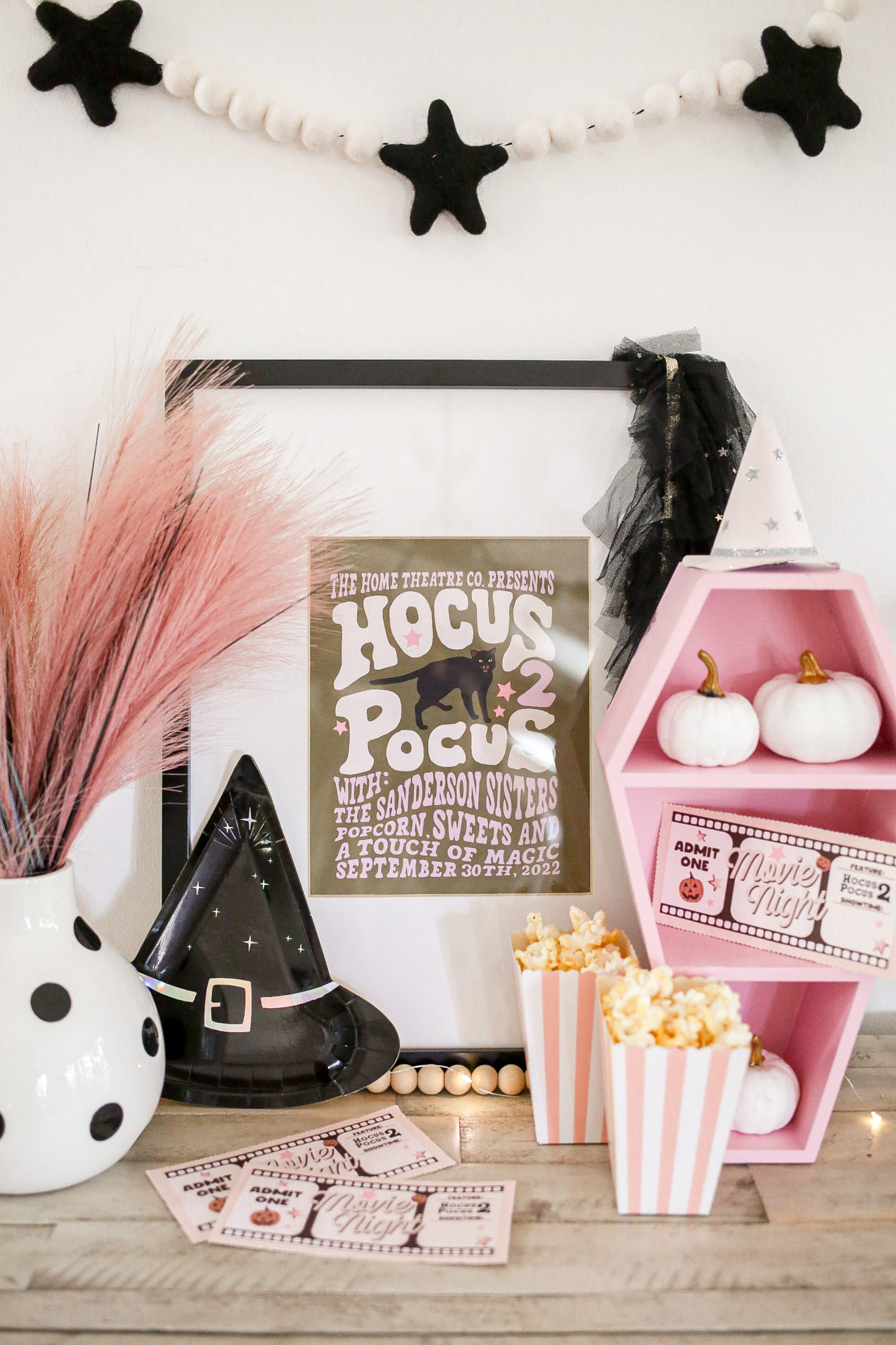 hocus pocus movie night - amanda party + home