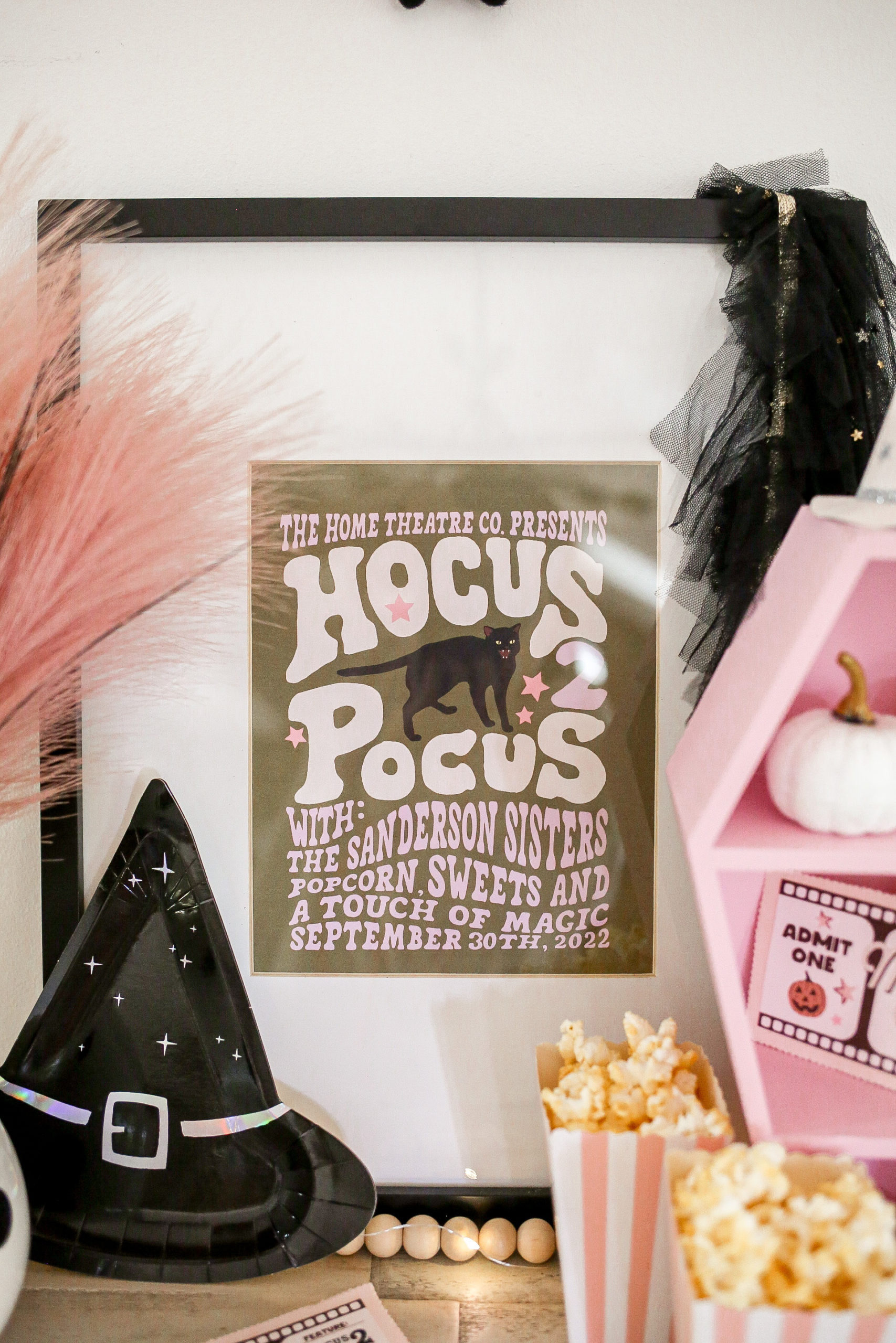 hocus pocus movie night - amanda party + home