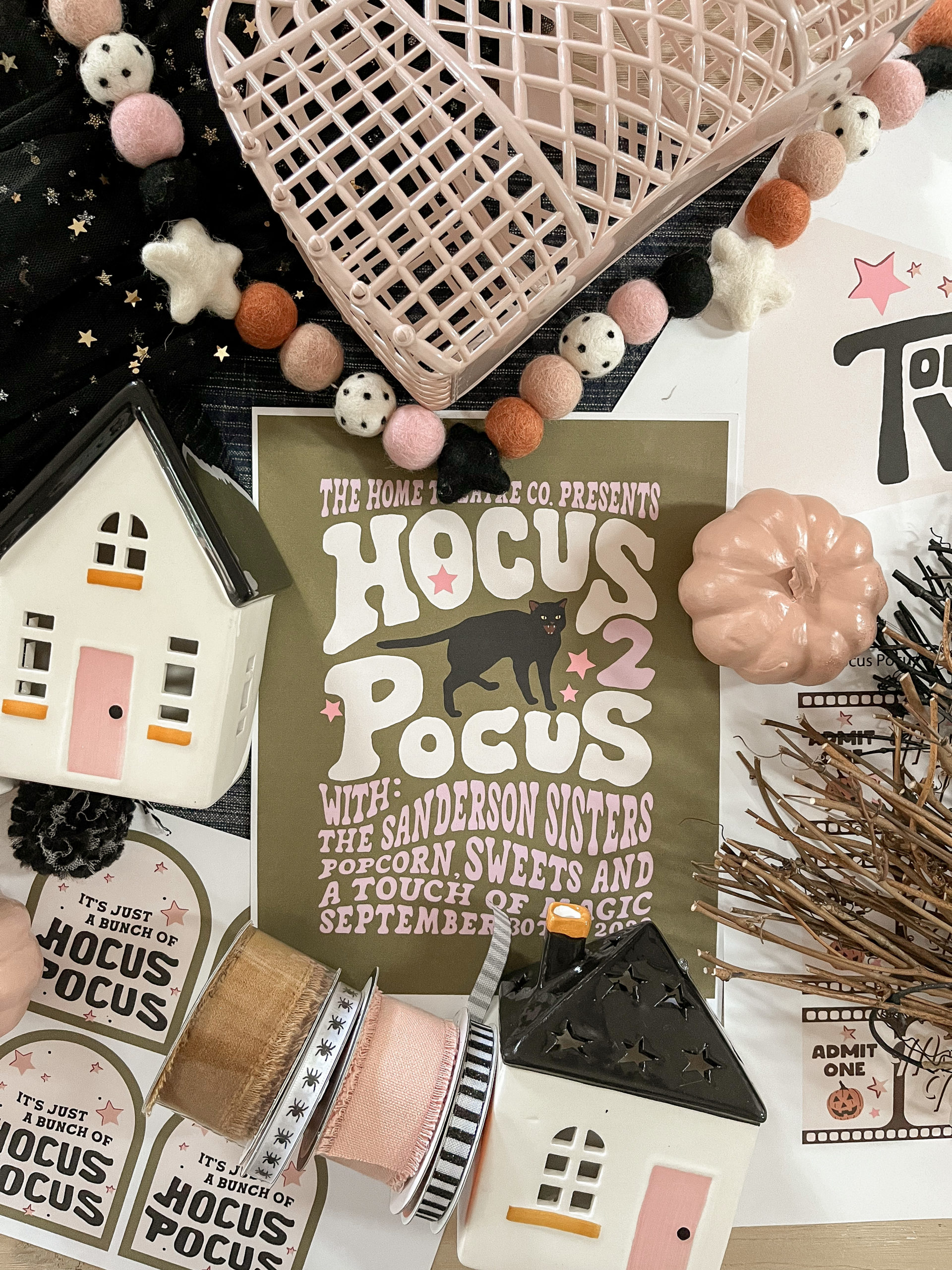 hocus pocus movie night - amanda party + home