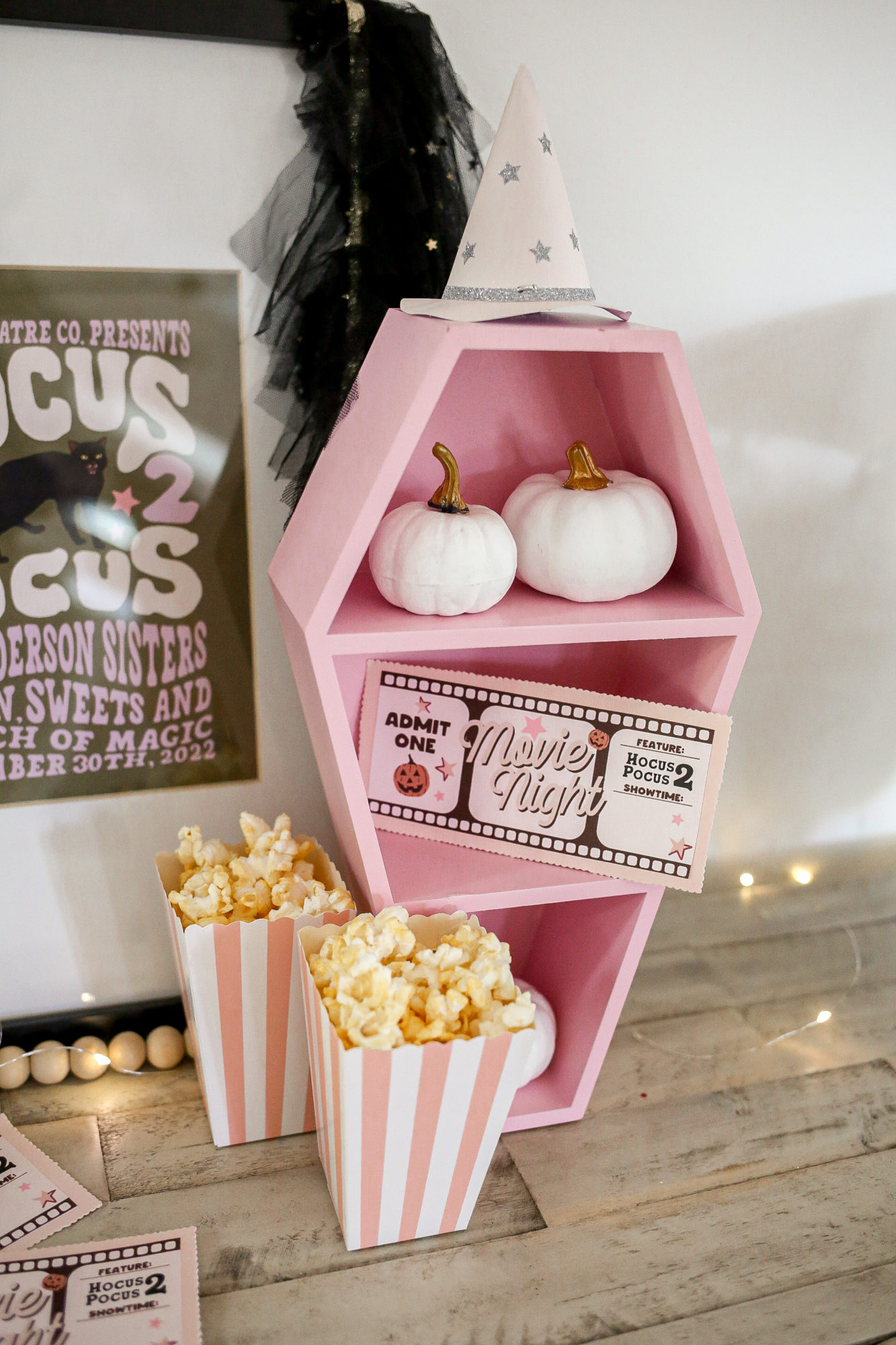 hocus pocus movie night - amanda party + home