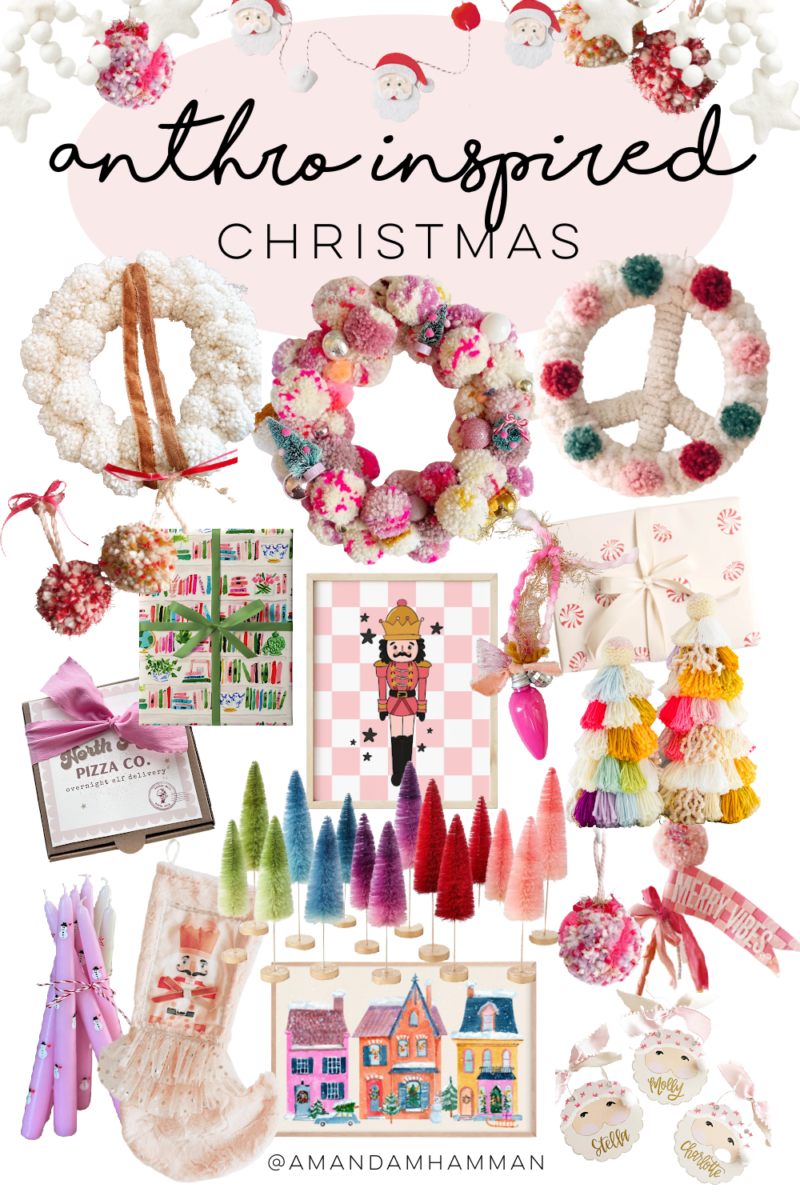 Anthropologie Inspired Christmas - amanda party + home