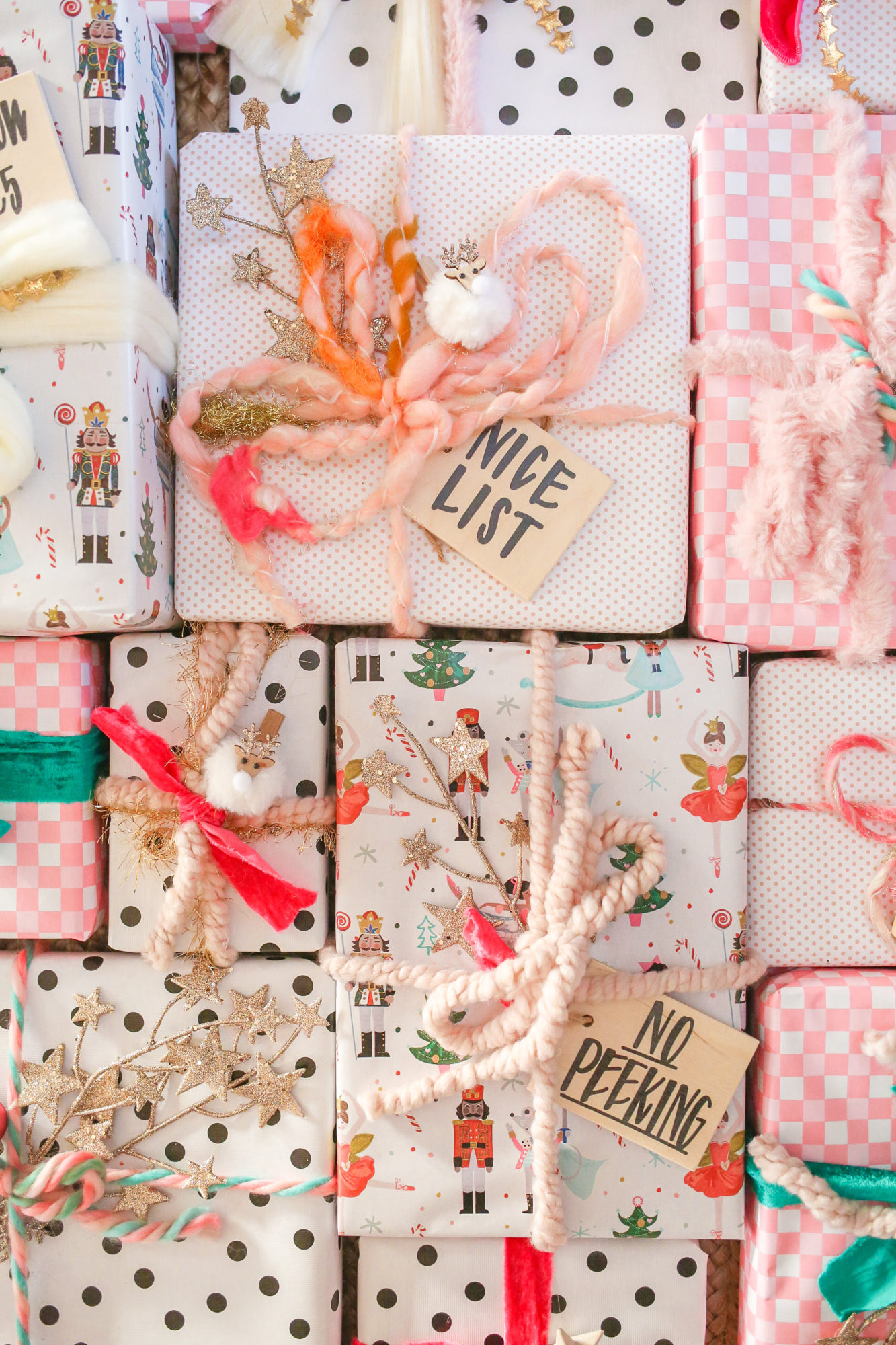 Whimsical Christmas Gift Wrapping - amanda party + home