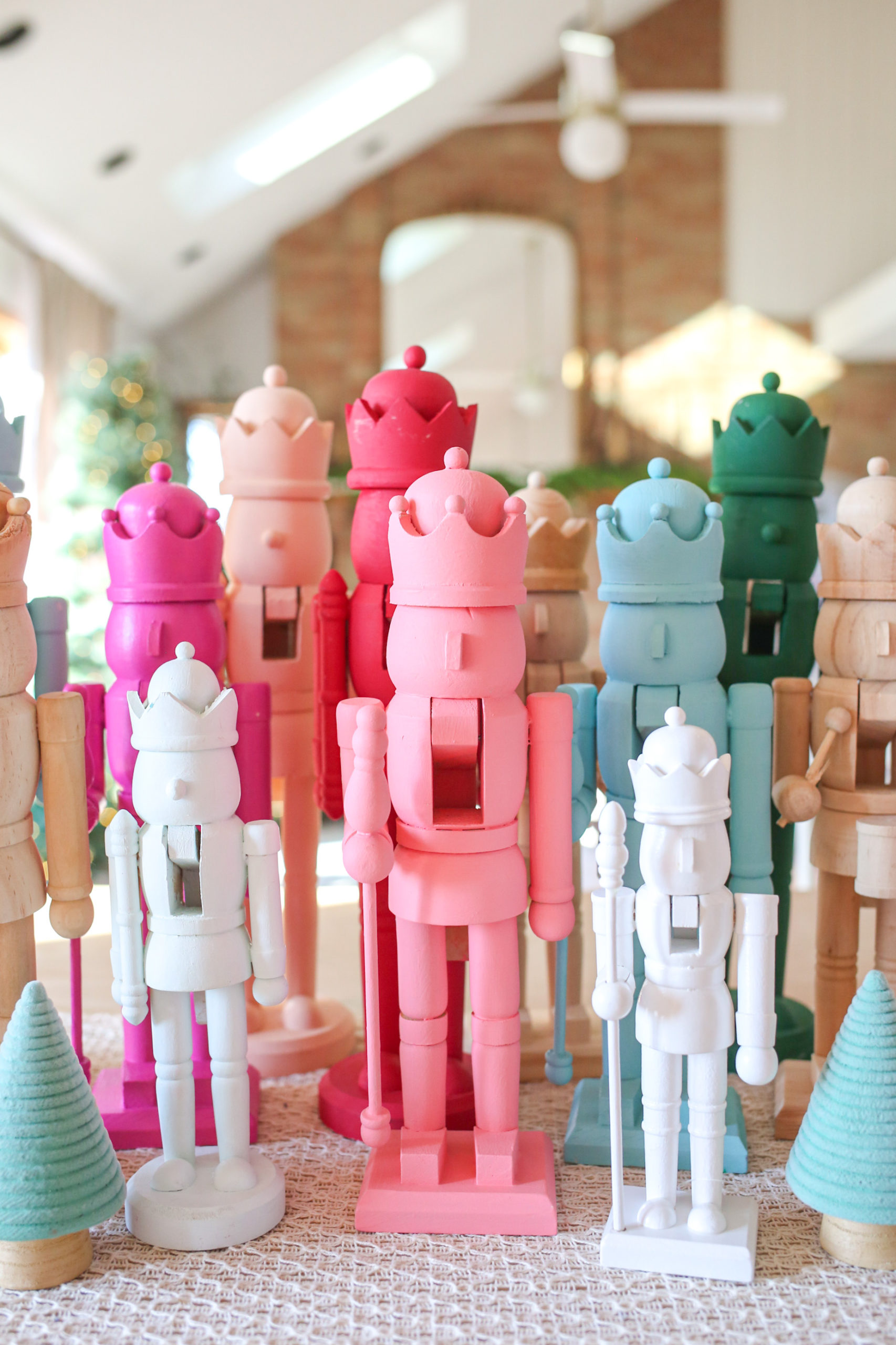 Painted Nutcrackers - amanda party + home