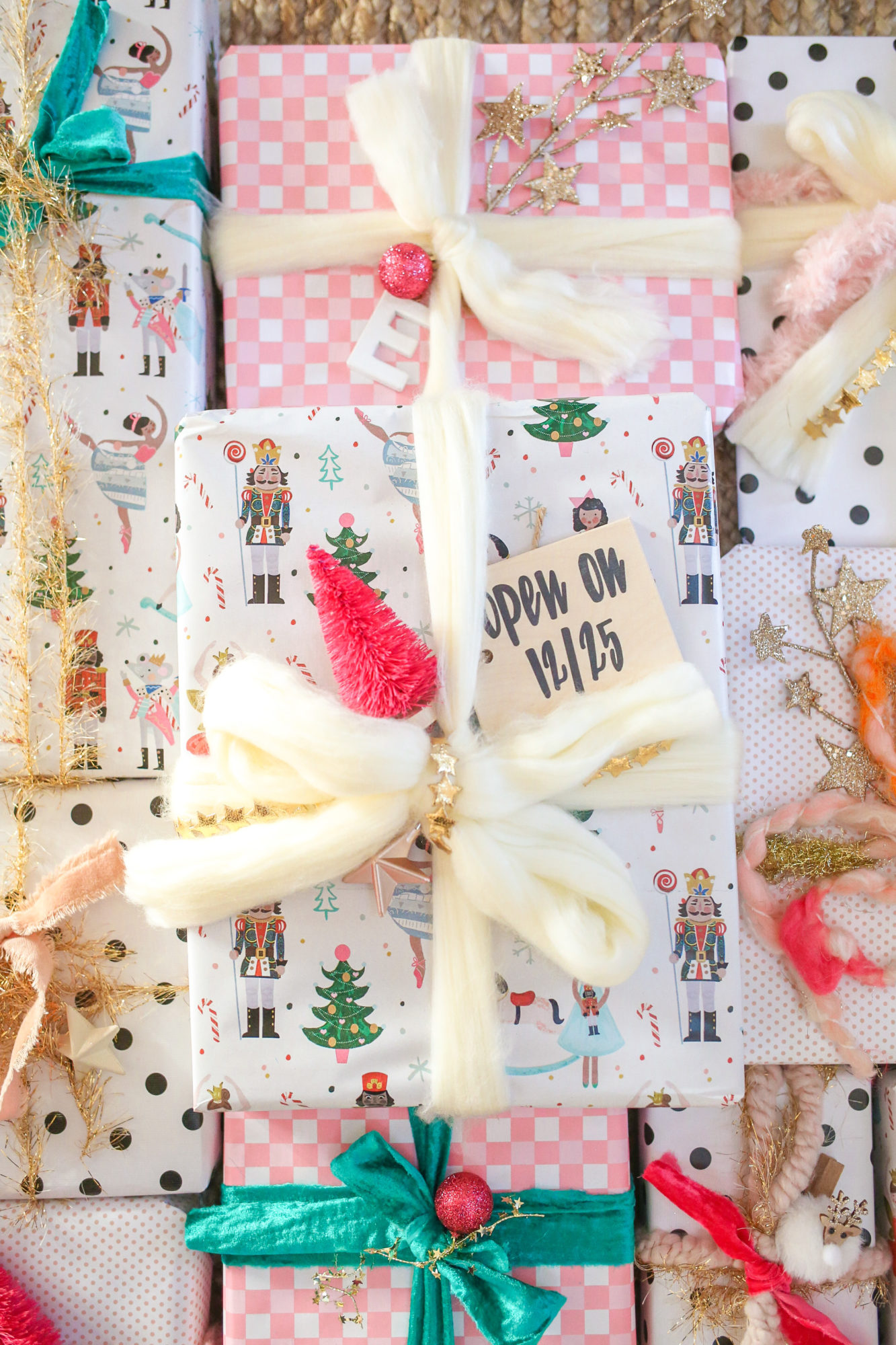 Whimsical Christmas Gift Wrapping - amanda party + home