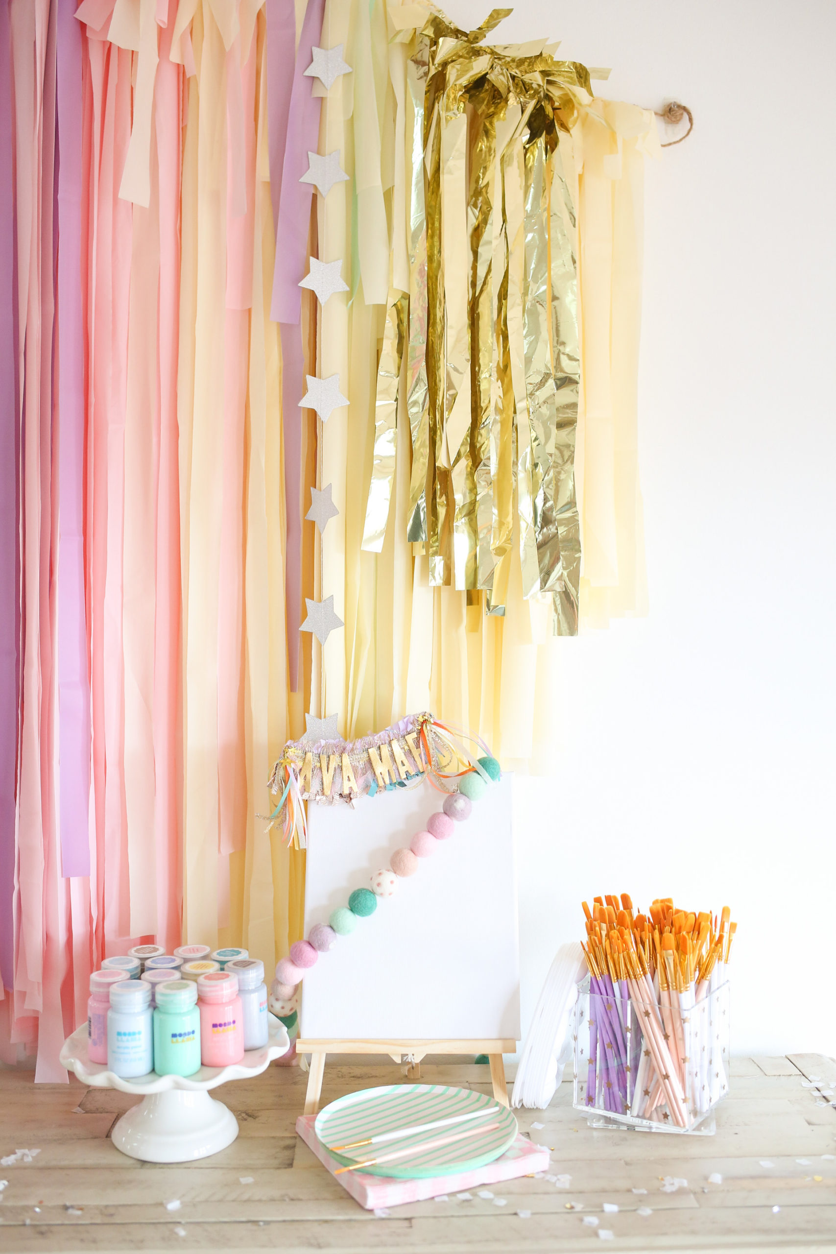 Ava’s Art Party - amanda party + home