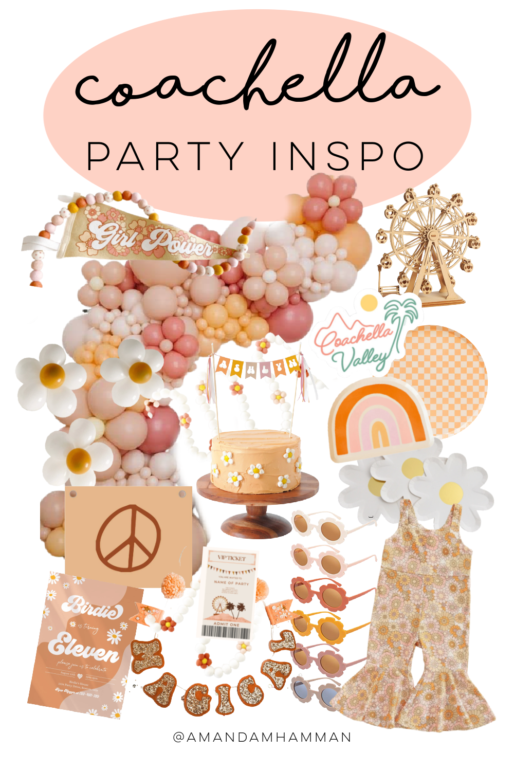 Coachella Party Inspiration - amanda party + home