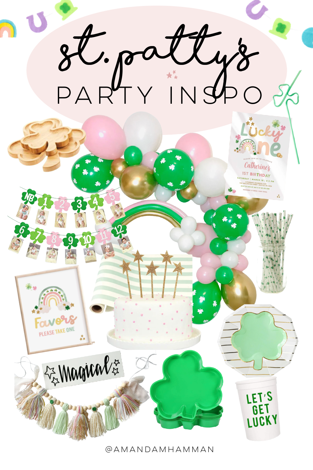 St. Patrick’s Day Party Inspiration - girl about columbus