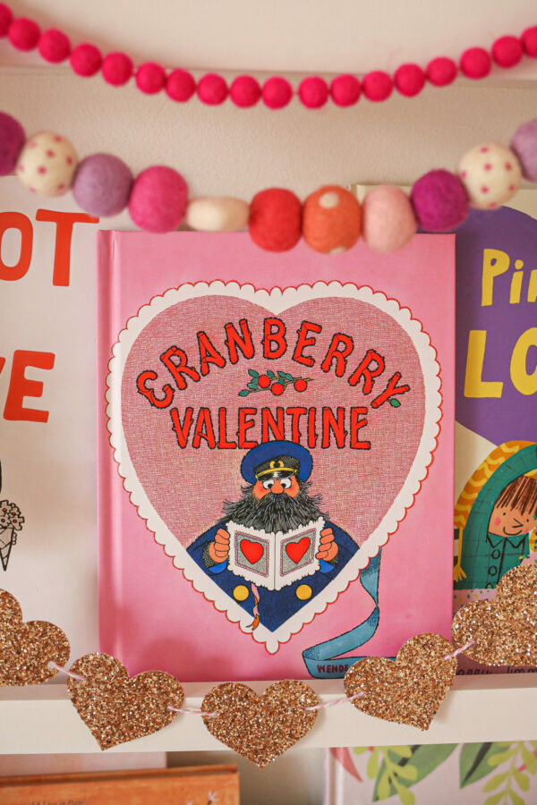Valentine’s Day Bookshelf Reveal! - amanda party + home