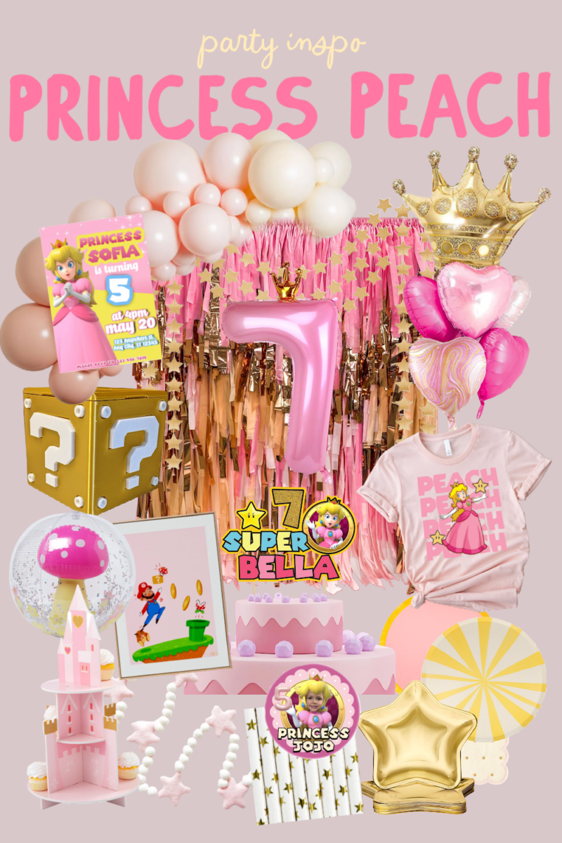 Princess Peach Birthday Party - amanda party + home