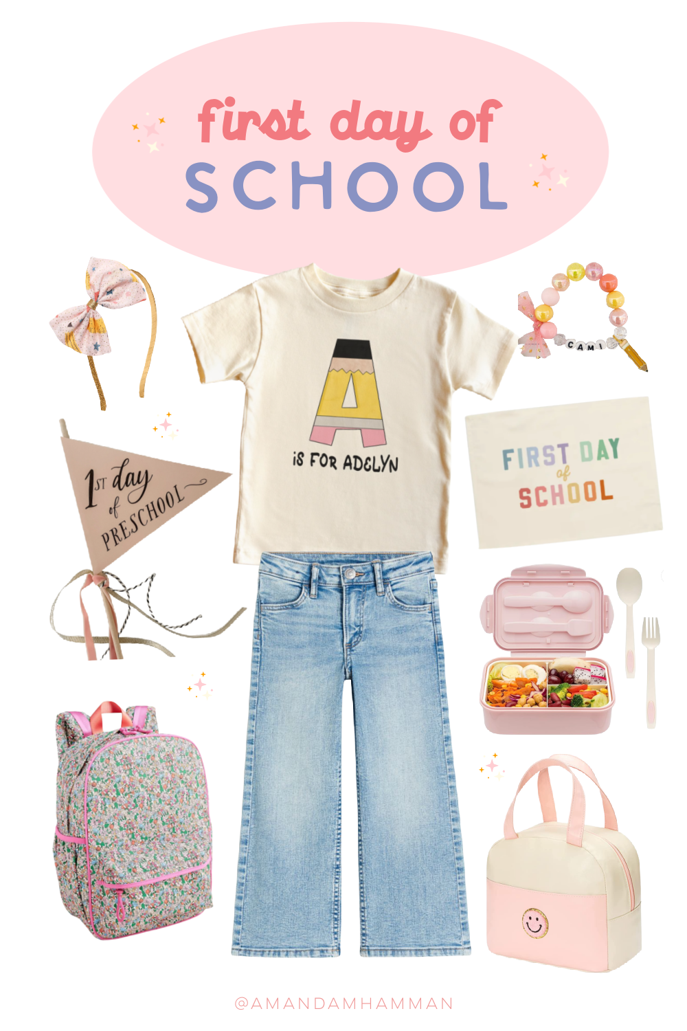 1st Day of School Inspiration - amanda party + home