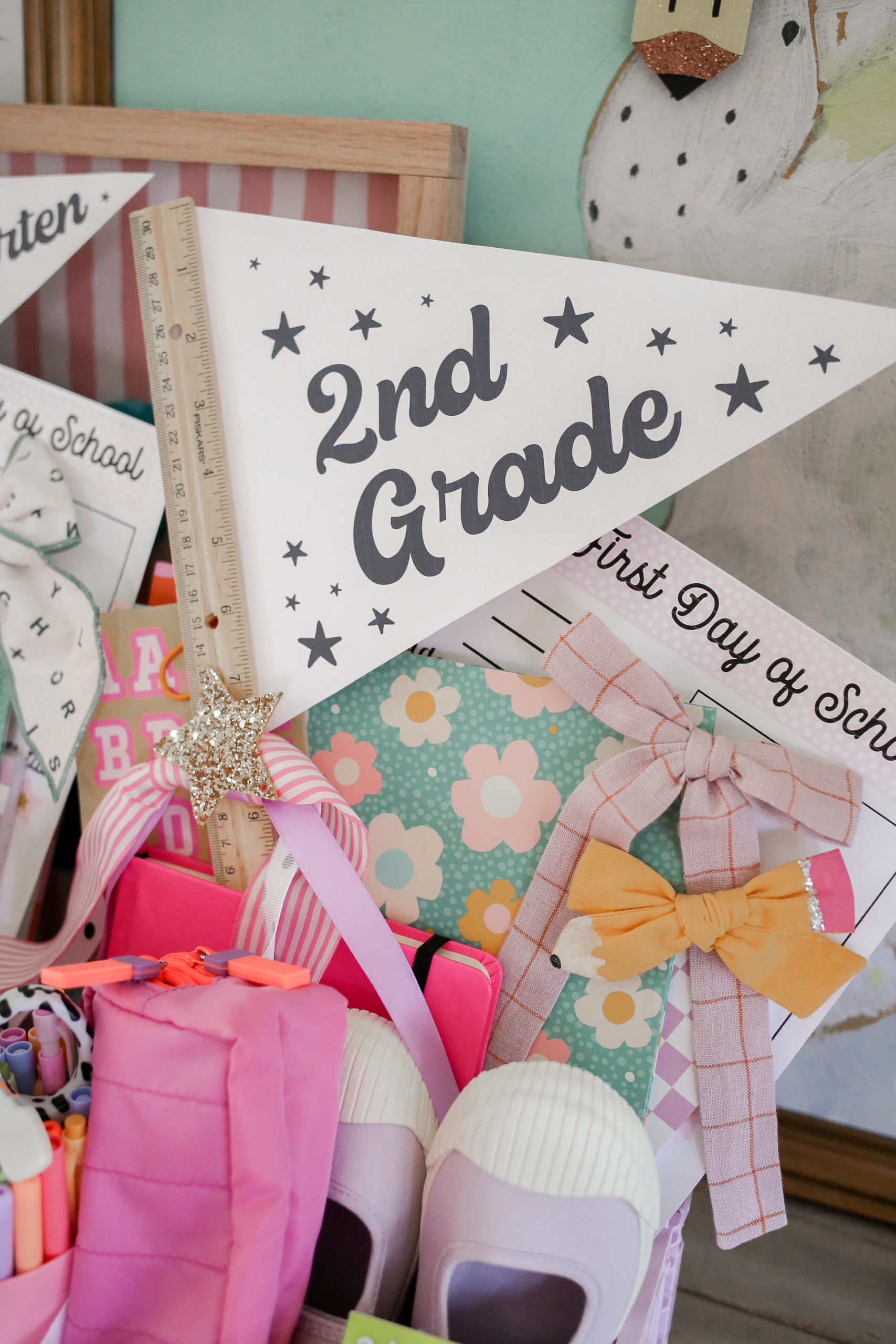 Back to School Baskets - amanda party + home