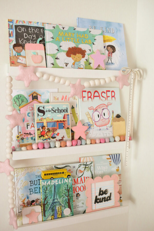 Back to School Bookshelf - amanda party + home