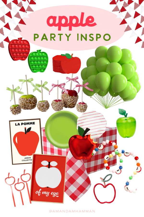 apple party inspo - amanda party + home