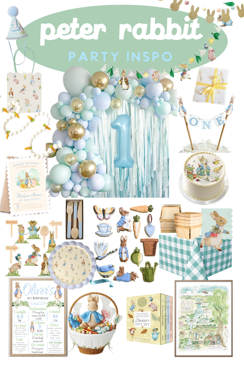 Peter Rabbit Birthday Inspiration - amanda party + home