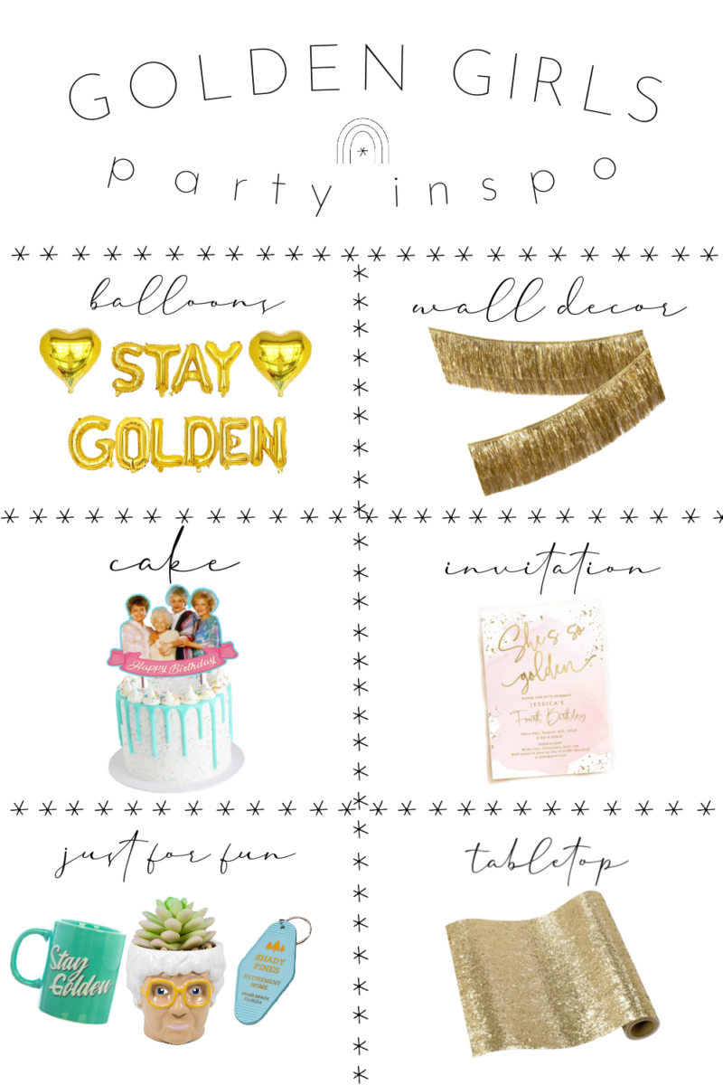 Golden Girls Party Inspiration - amanda party + home