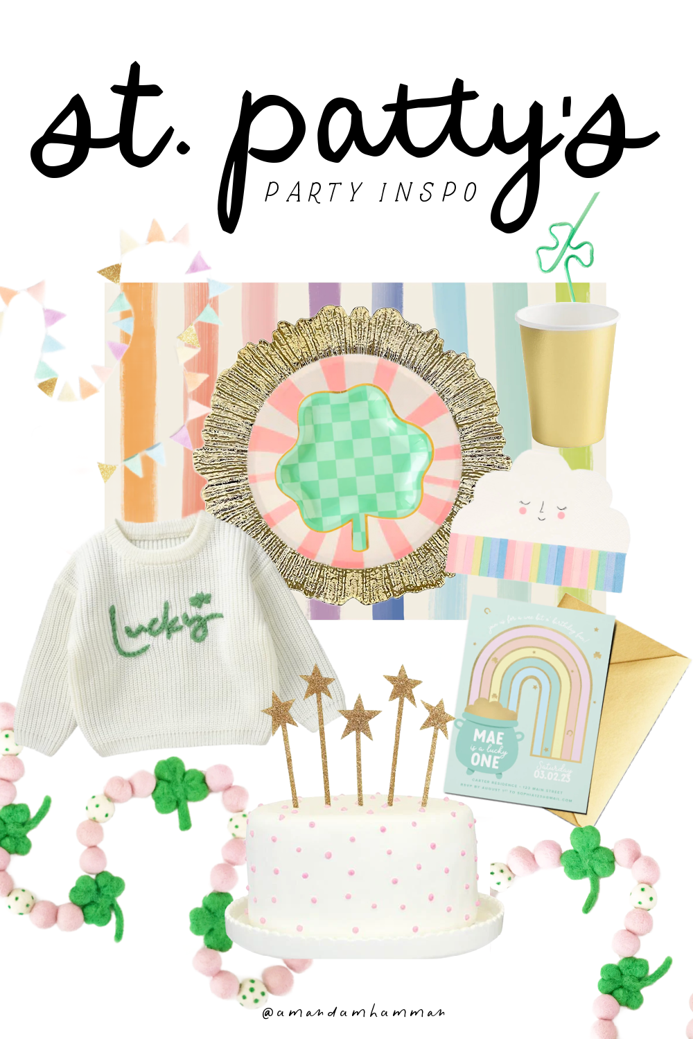 St. Patrick’s Day Party Inspo - amanda party + home