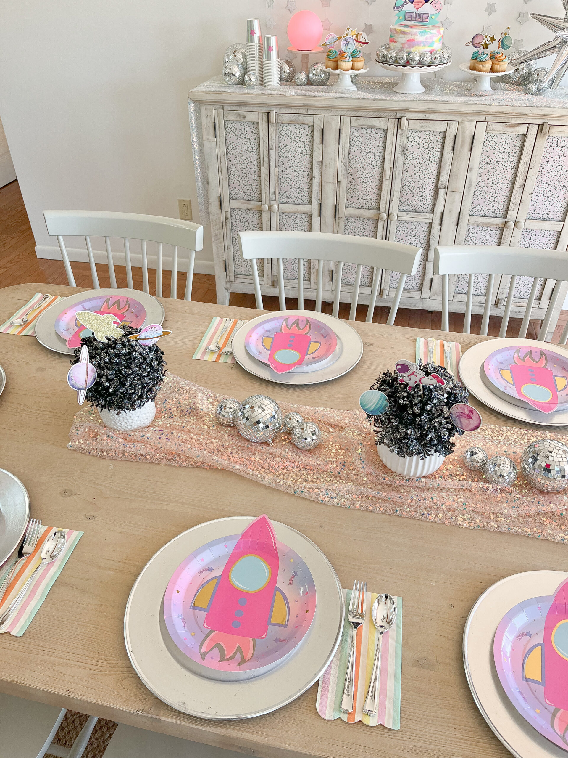 Ellie’s Space Birthday Party - amanda party + home