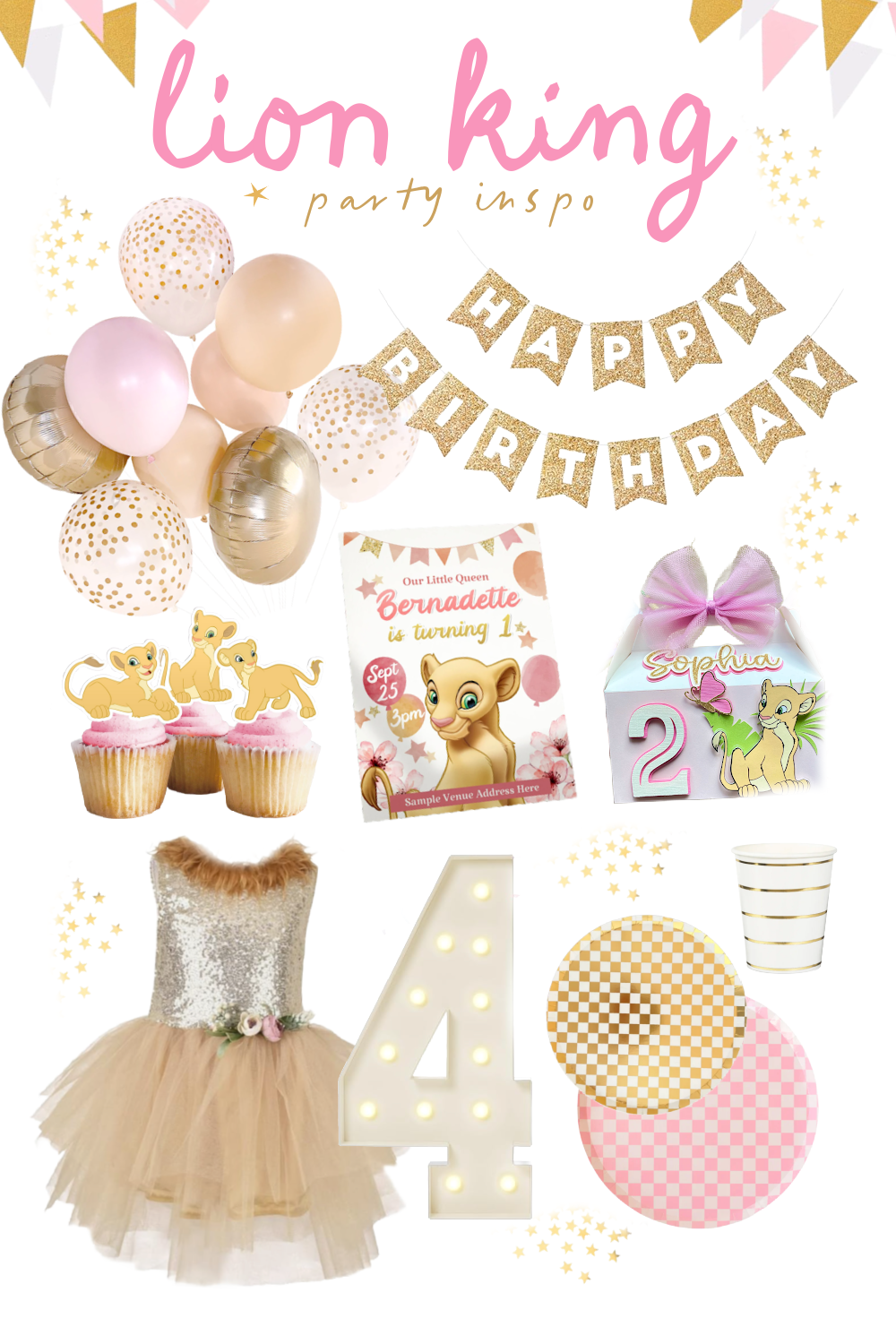 lion king birthday party - amanda party + home