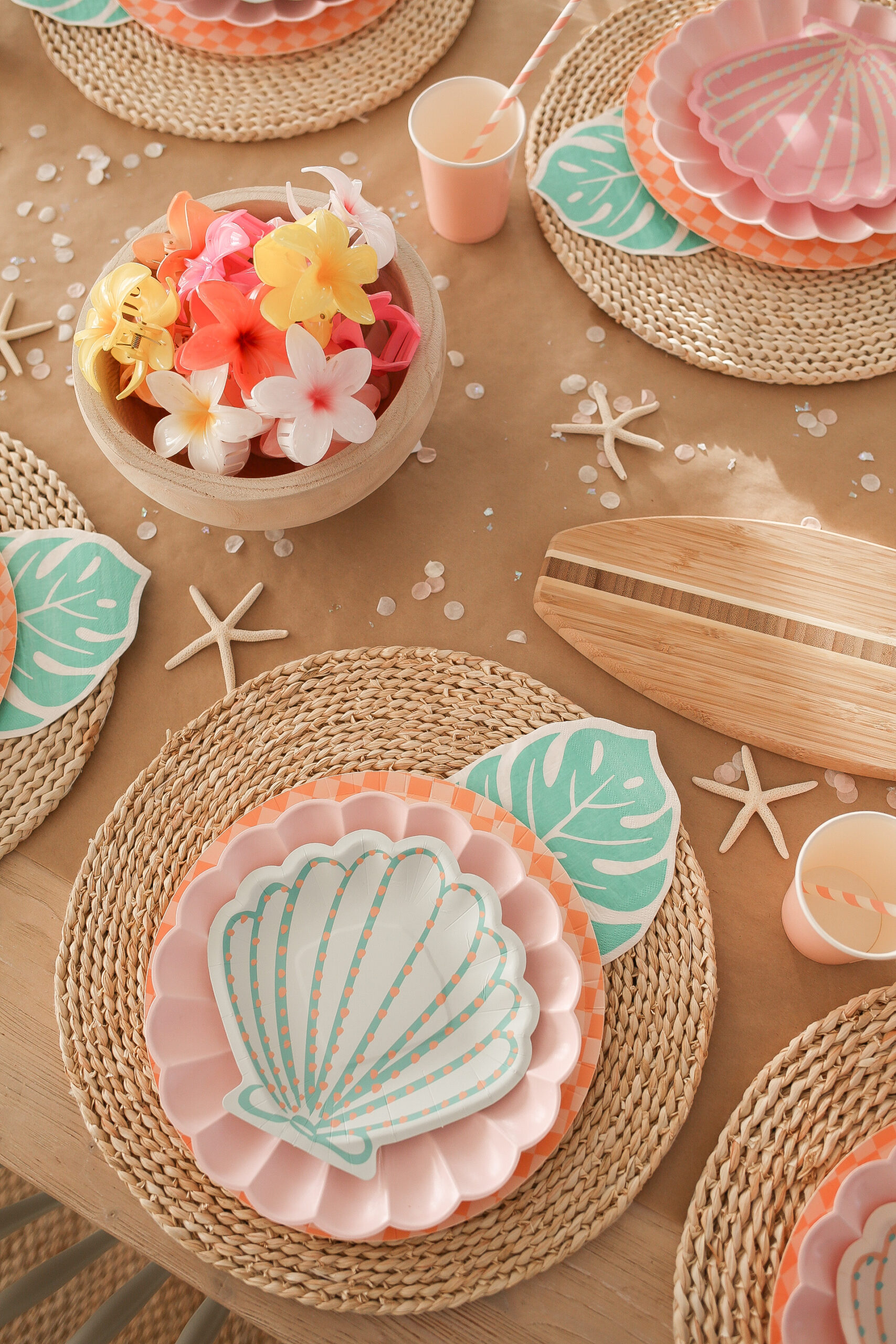 Ava’s Pink Palm Puff Birthday Party - amanda party + home