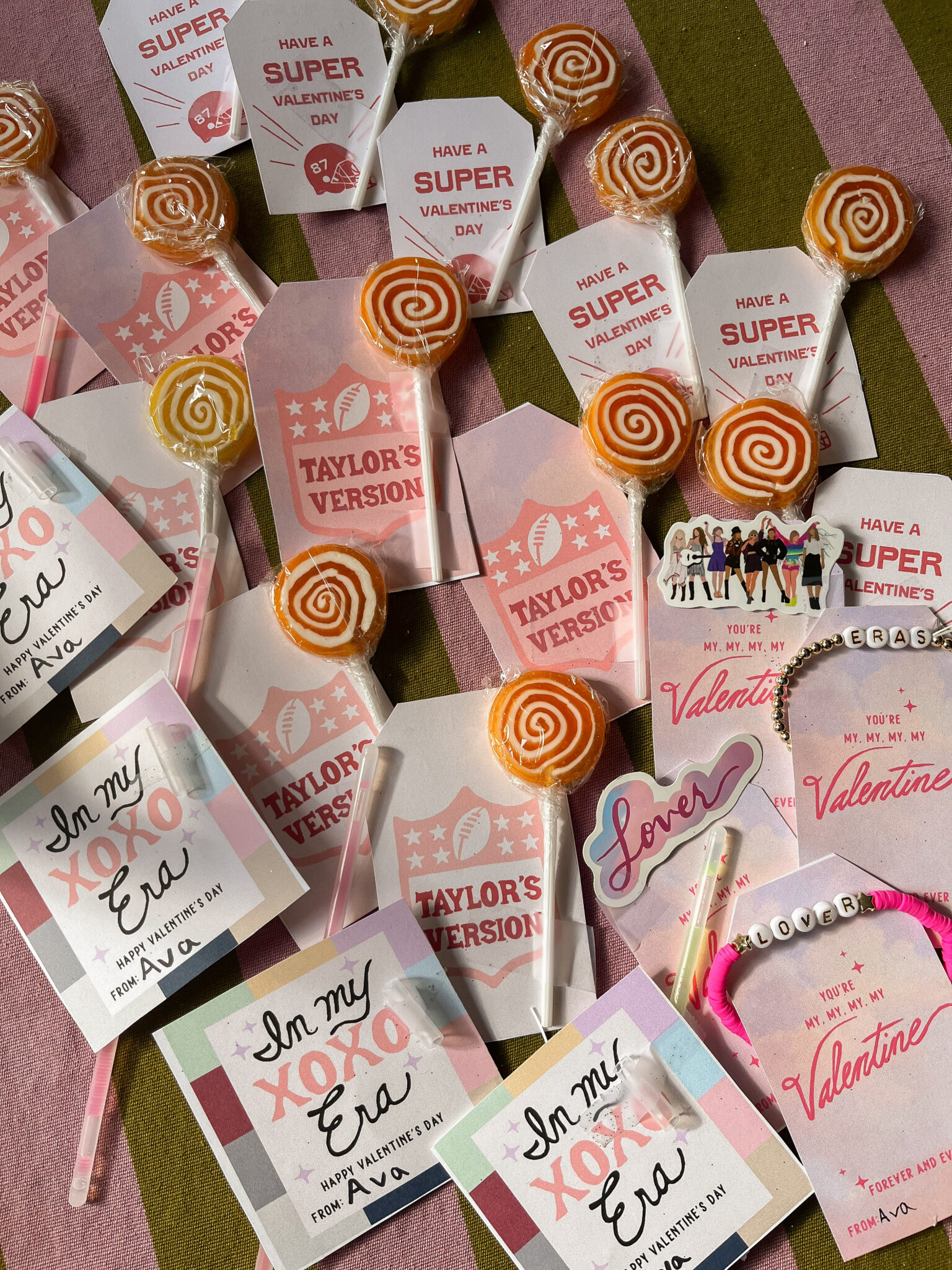 Taylor Swift Class Valentines - amanda party + home