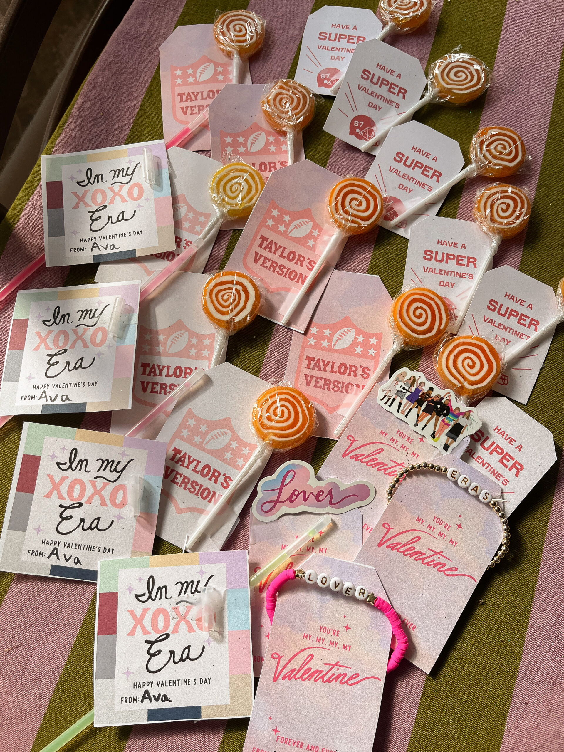 Taylor Swift Class Valentines - amanda party + home