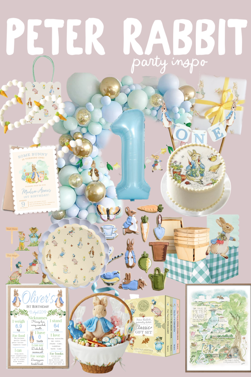 Peter Rabbit Birthday Inspiration - amanda party + home