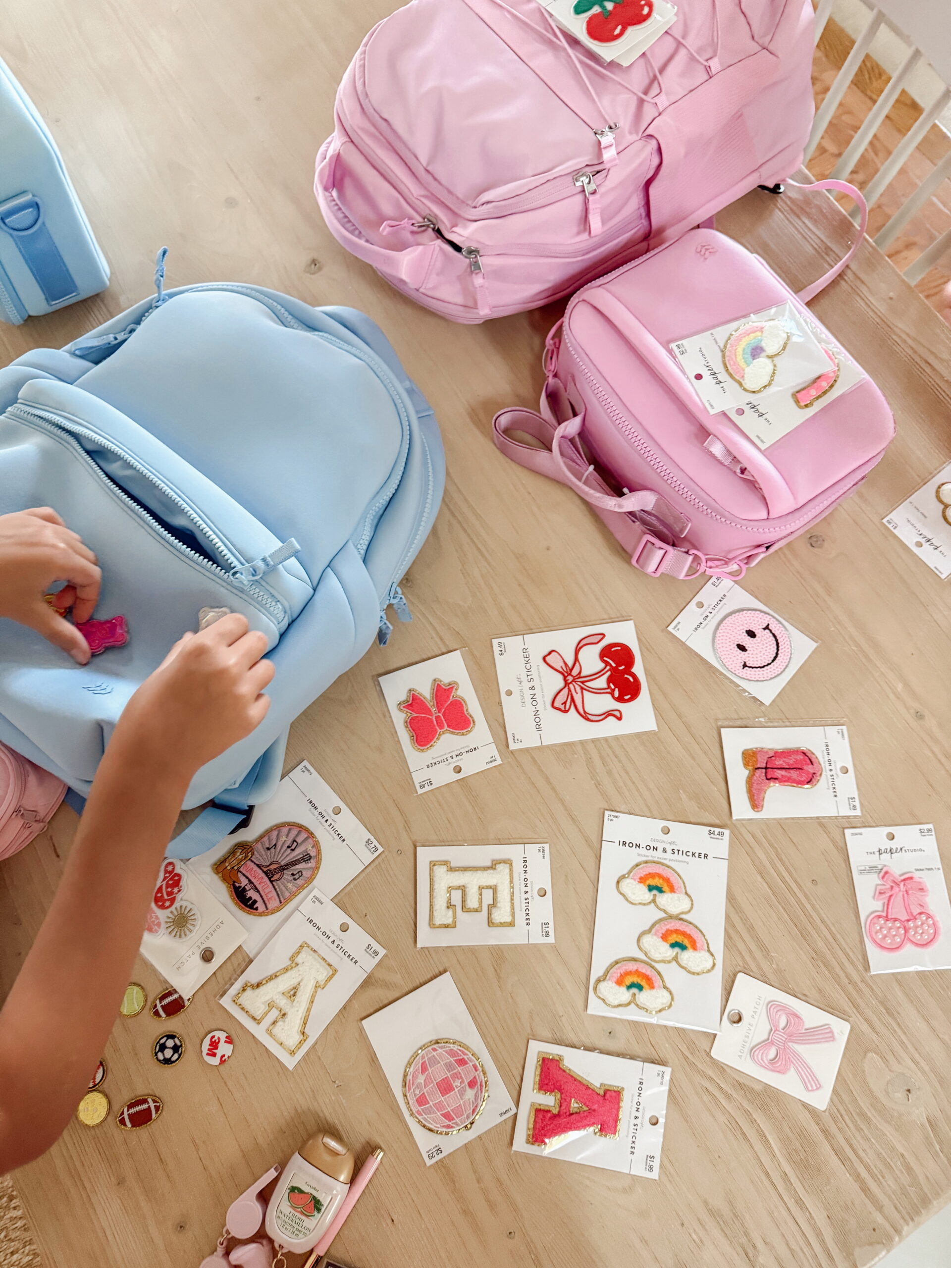 Backpack Ideas with Patches - amanda party + home